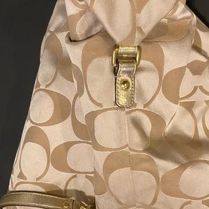 Coach | Bags | Authentic Coach Signature Bucket Bag Euc | Poshmark